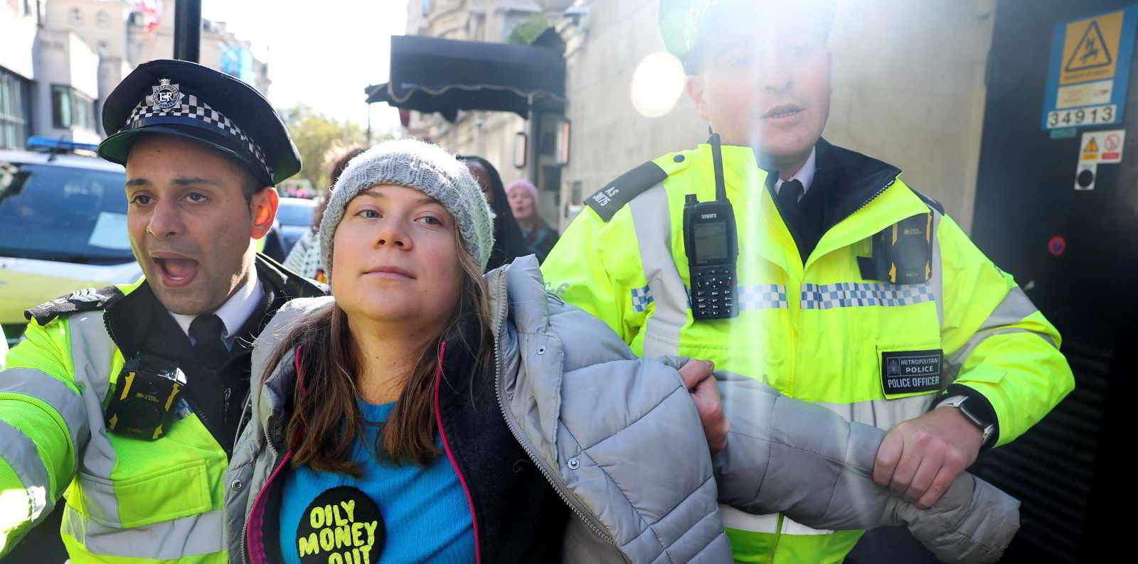 Greta Thunberg arrested after joining hundreds of protesters creating ...