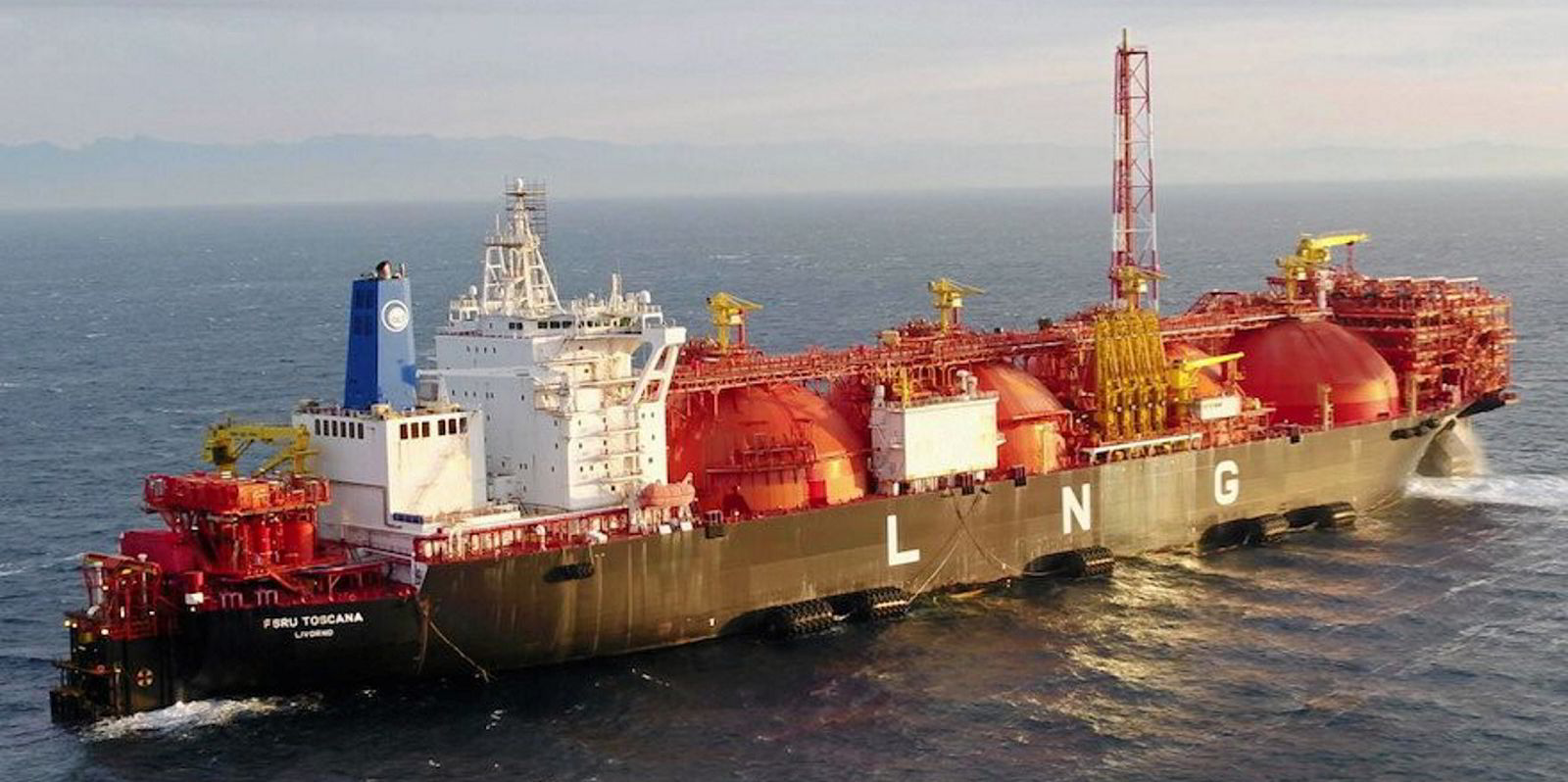Livorno FSRU set to start offering small-scale offloads at end of 2021 | TradeWinds
