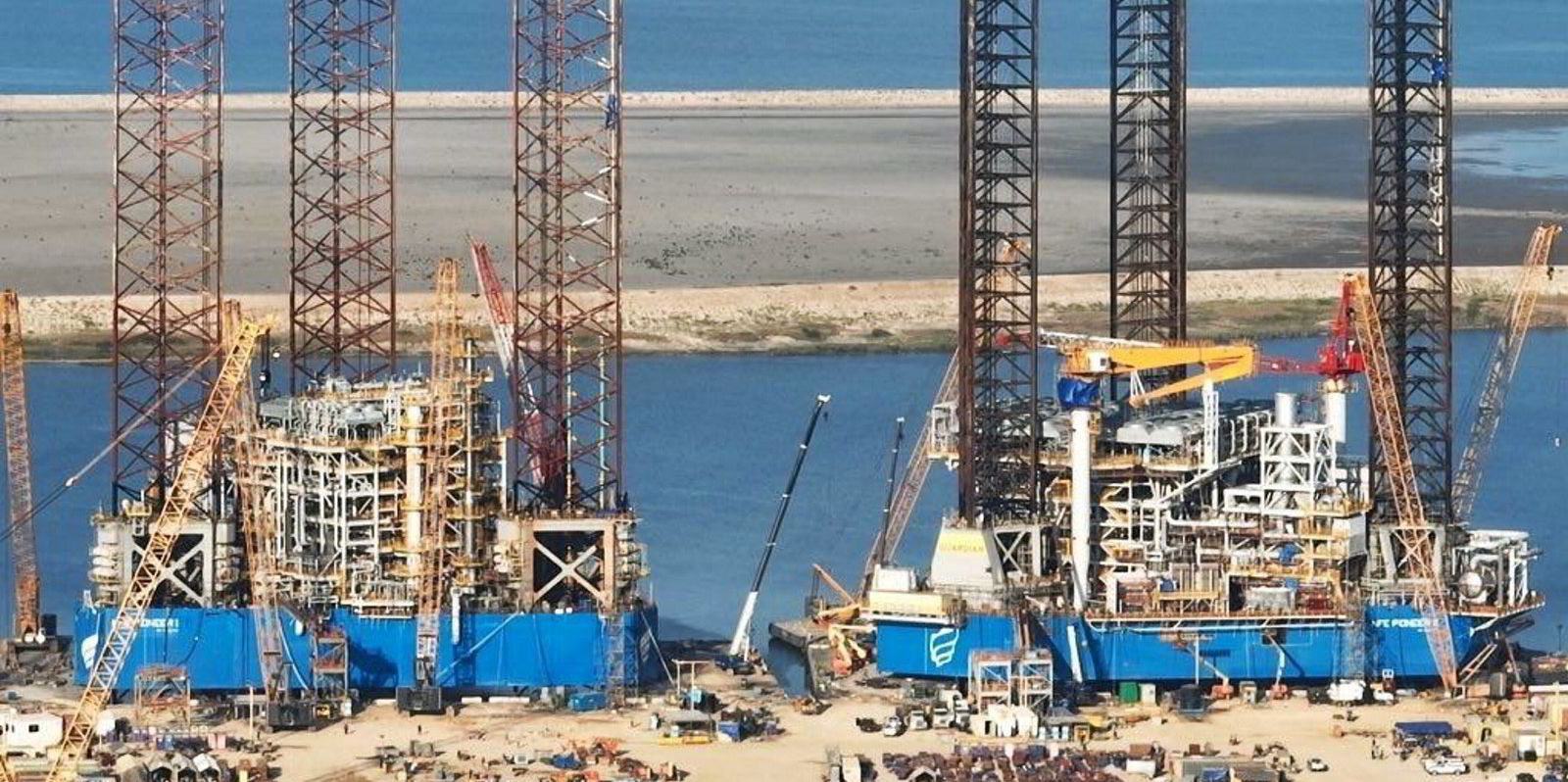 New Fortress’ second jack-up rig-to-FLNG unit conversion moves off to ...