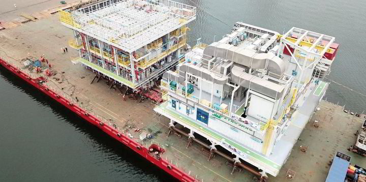 Bomesc delivers key topsides modules for floater destined for giant ...