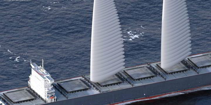 Michelin Man-style inflatable wing sails to be tested on ro-ro | TradeWinds