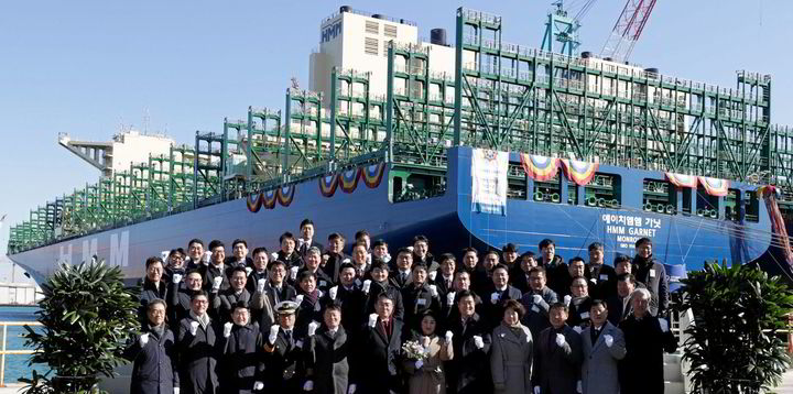 Container ship deliveries hit record levels in first two months of 2024 ...