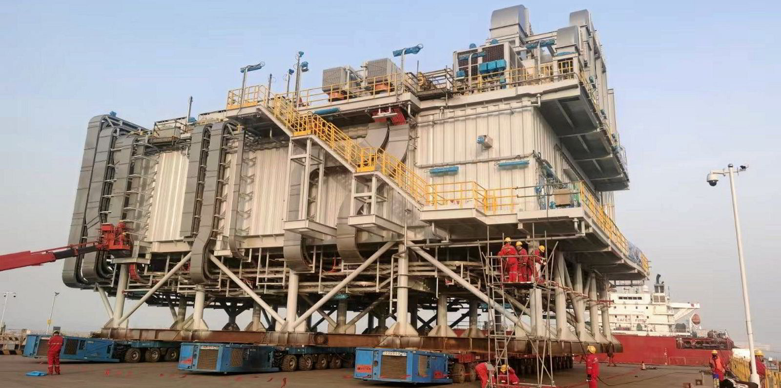 Bomesc delivers key topsides modules for floater destined for giant ...