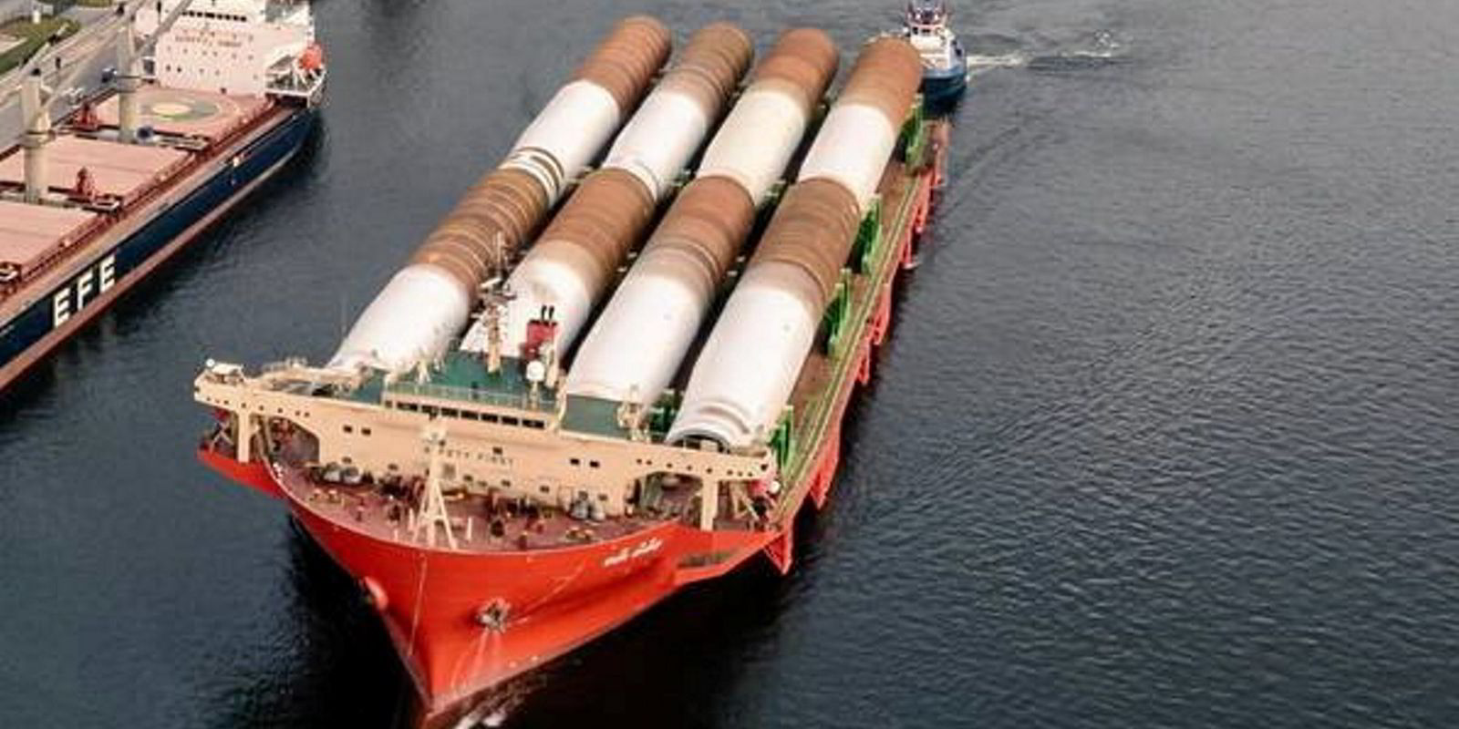 Germany's EEW sends first batch of eight monopiles for largest US ...