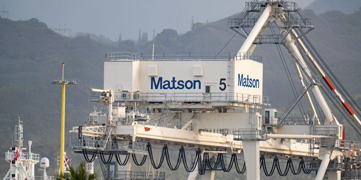 Demand slump bites Matson results, but profit drop is smaller than ...