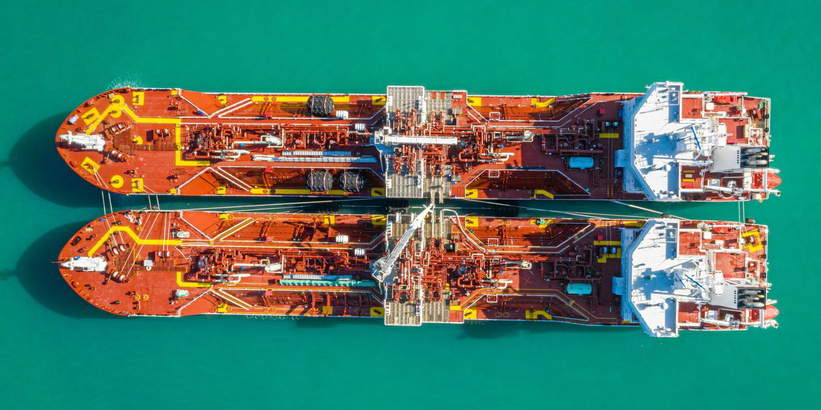 Avenir LNG carrier bunkers its sister vessel en route to Sardinia ...