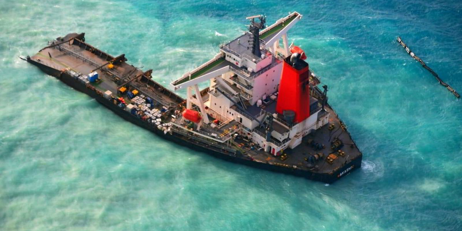 Wakashio wreck remains stuck one year on from the disaster | TradeWinds