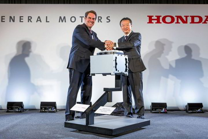 Ten years in the making | GM and Honda begin mass production of ...