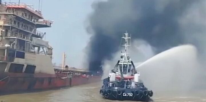 Explosion causes fire on product tanker in Bangladesh | TradeWinds