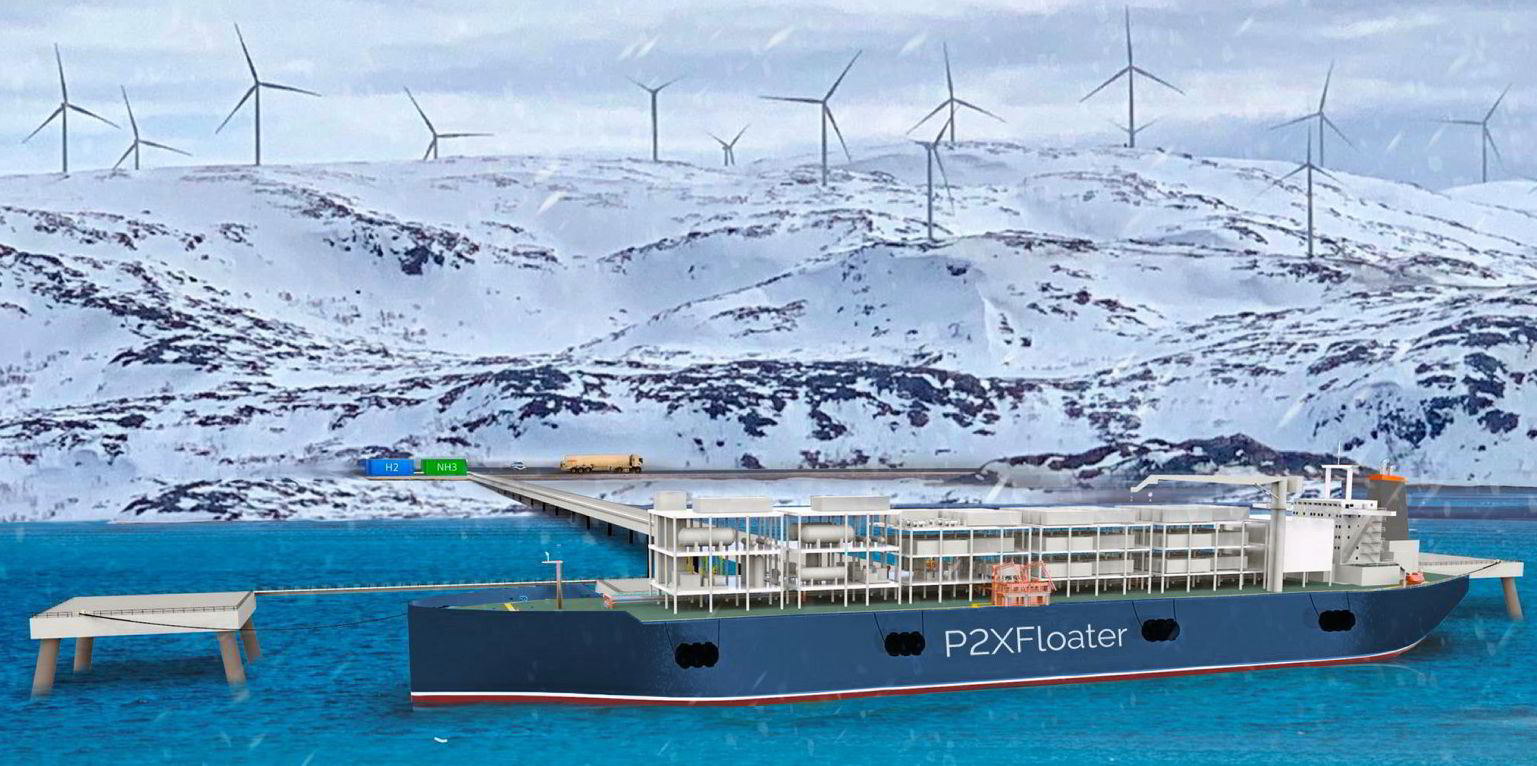 H2Carrier links with Greenland wind farm for green ammonia floater ...