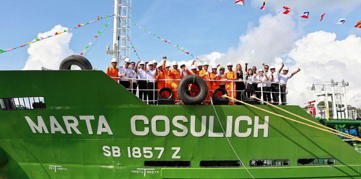 Fratelli Cosulich heralds first methanol bunkering vessel as investment ...