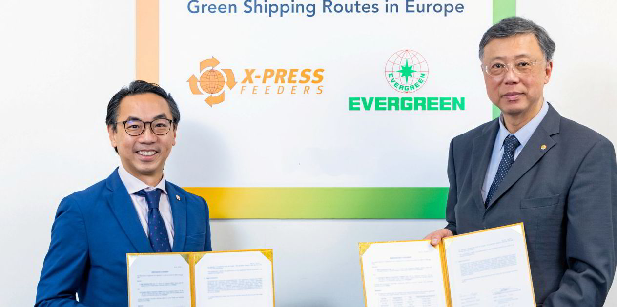 Evergreen and X-Press Feeders team up on intra-Europe green methanol ...
