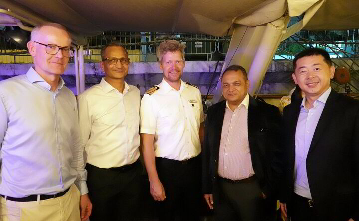 In pictures: Womar celebrates 15th anniversary on board a luxury tall ...