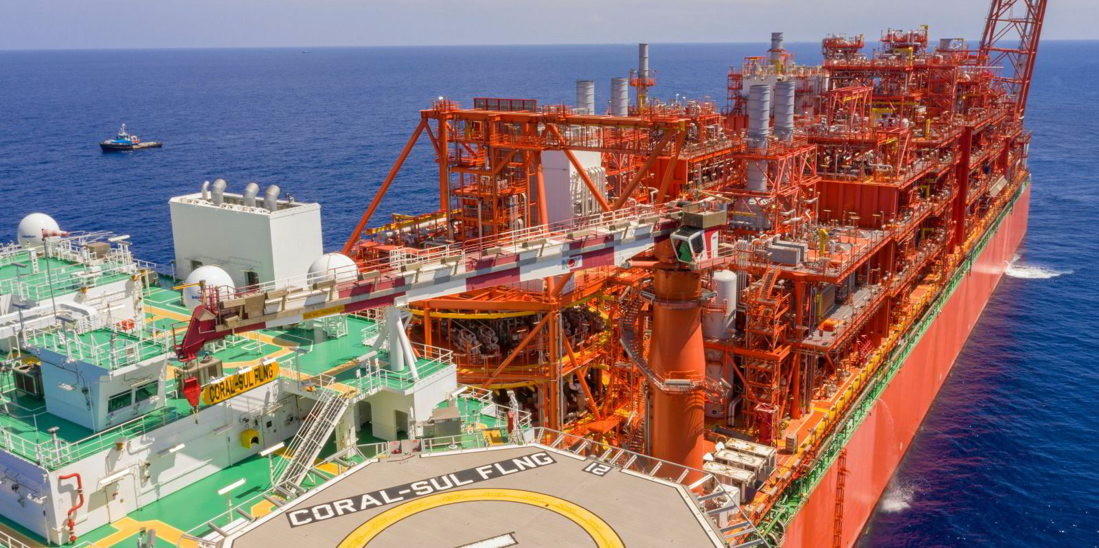 Mozambique's president inaugurates FLNG vessel | Upstream Online