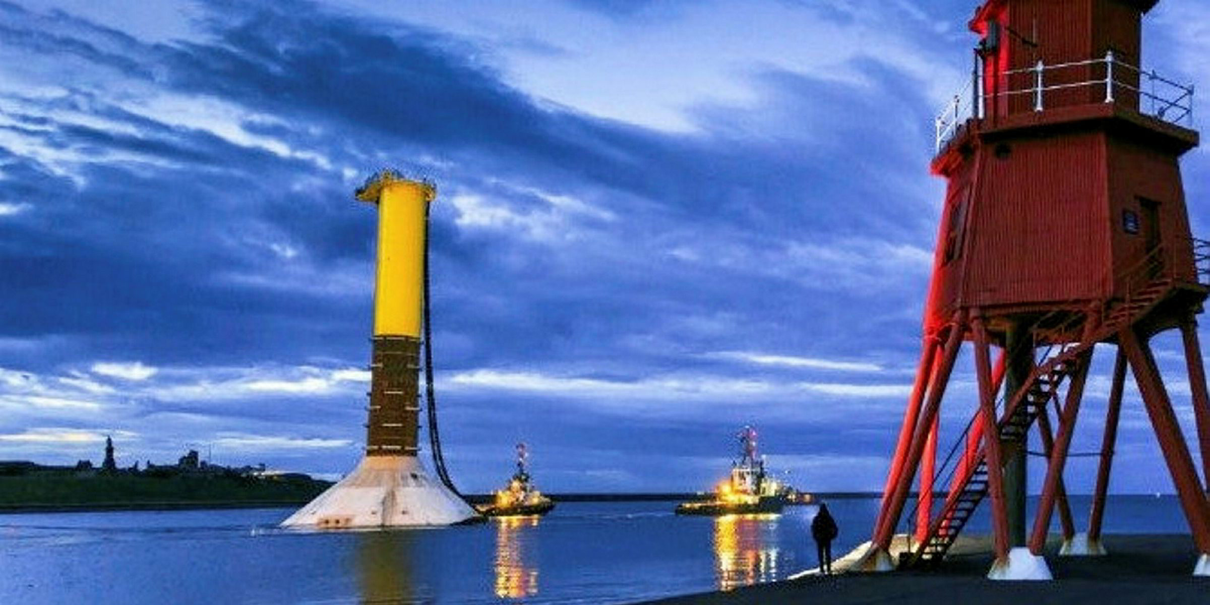 Flagship gravity base installed at EDF's Blyth | Recharge