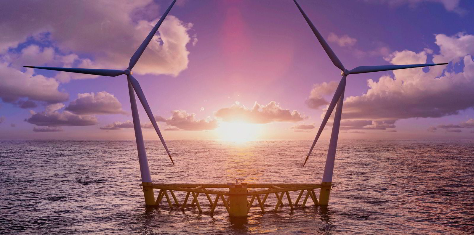Shell venture plans giant 'two-headed' floating wind farm to power a ...