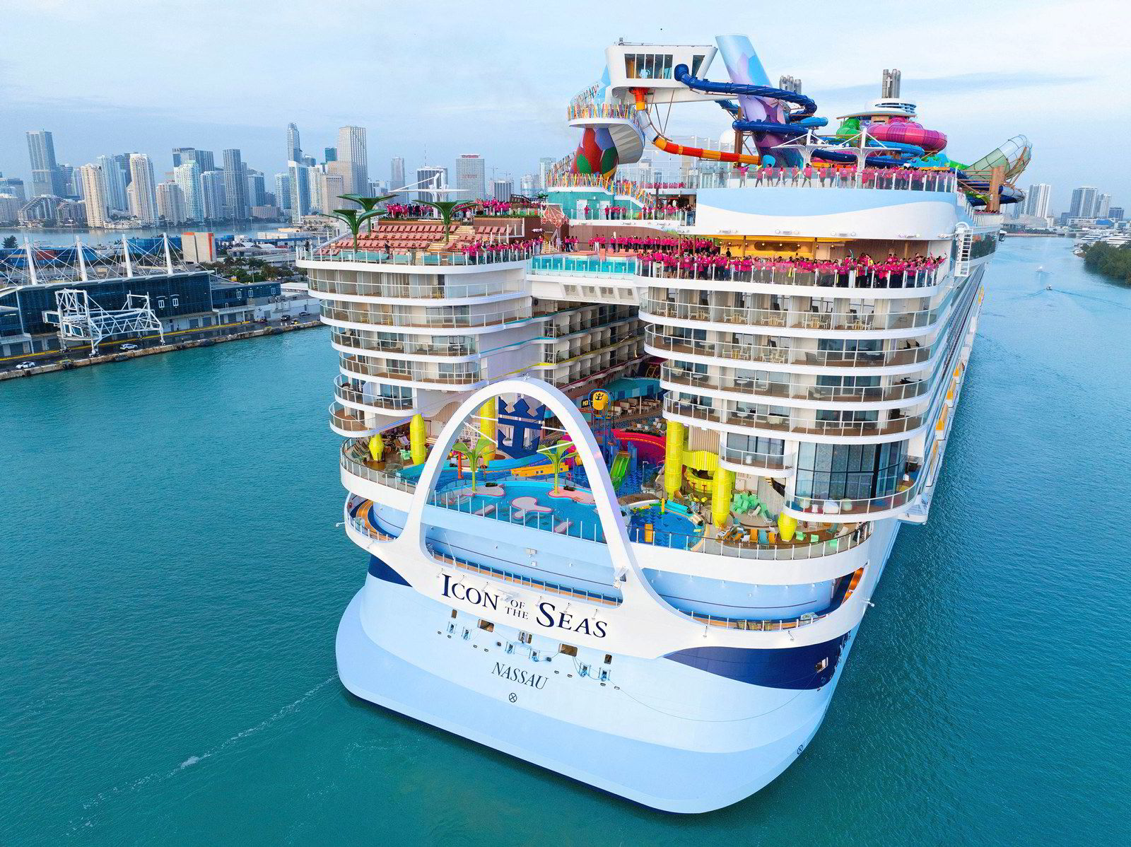 World’s biggest cruise ship offers hottest ticket in Miami since Lionel ...
