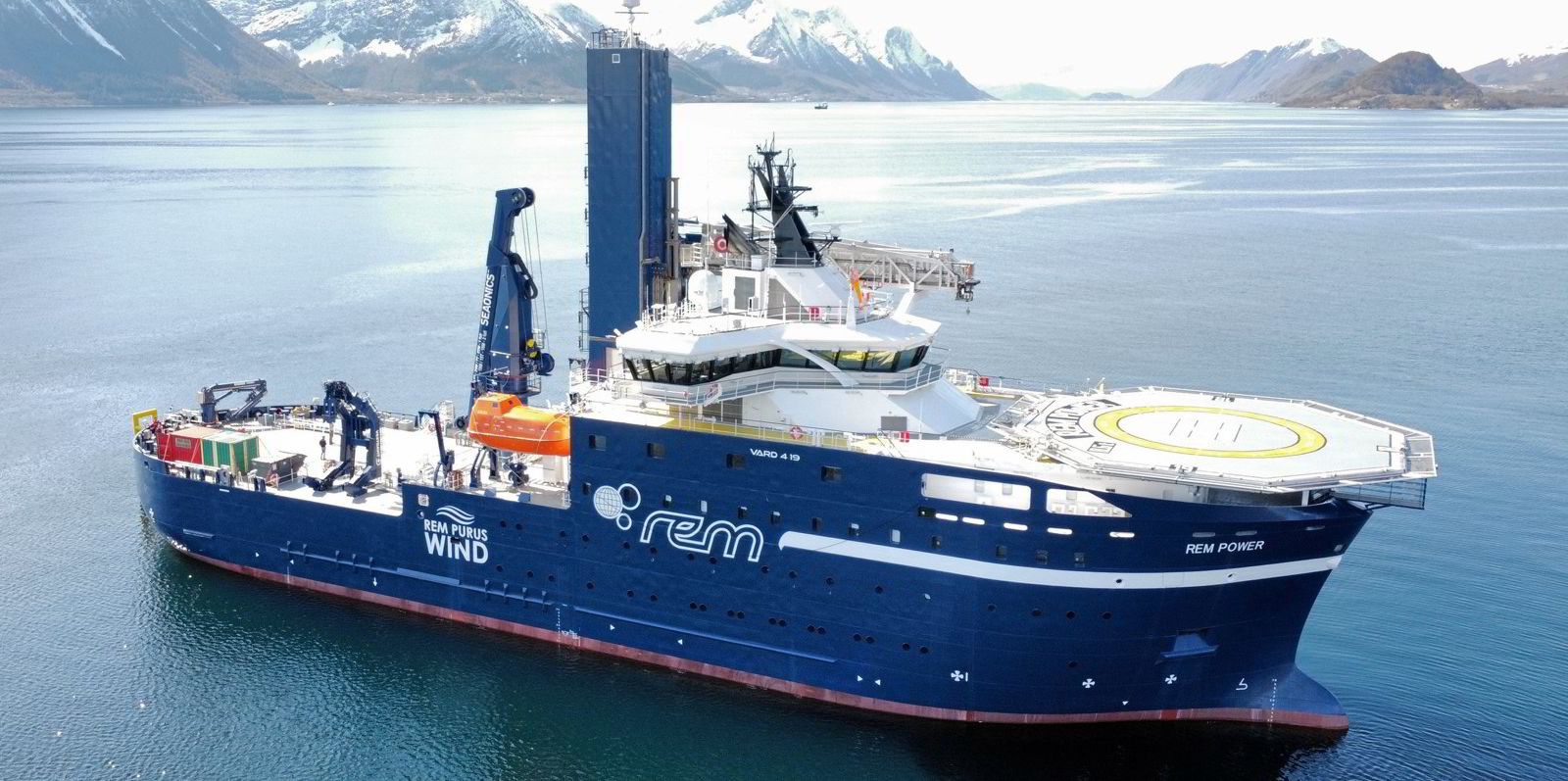 Rem Offshore håper å lade fartøy i havvindparker fra 2026 | Kystens ...