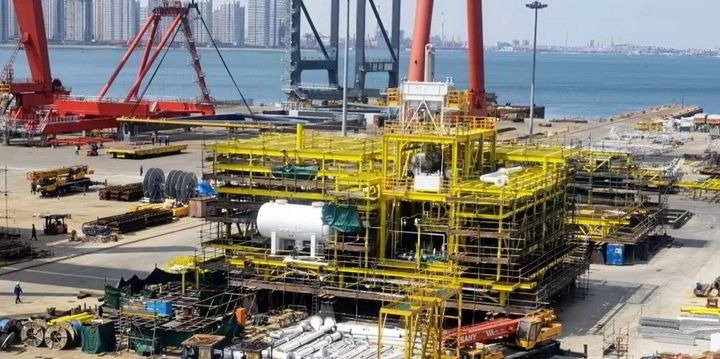 Petronas MOPU nearing completion at Chinese yard | Upstream Online