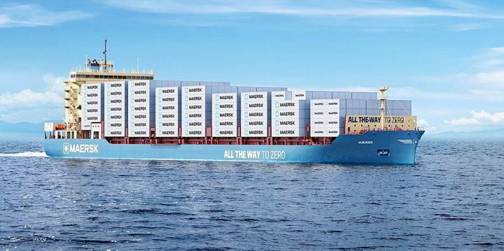 Maersk goes large in $1.15bn methanol dual-fuel container ship ...
