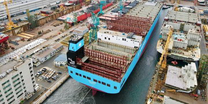 Red Sea crisis masks wave of container ship newbuilding deliveries ...