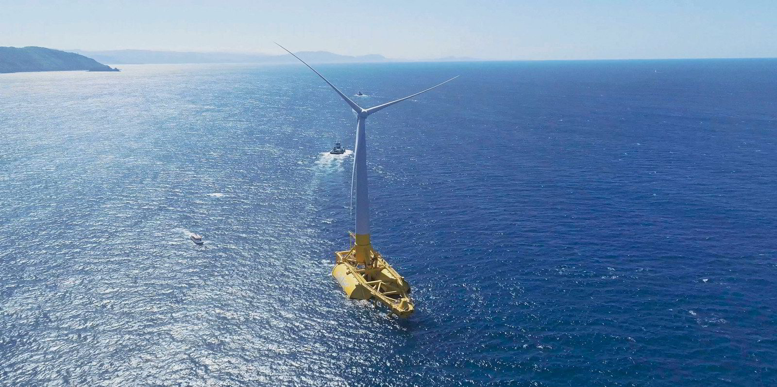 RWE-backed floating wind pilot to start exporting electricity off ...