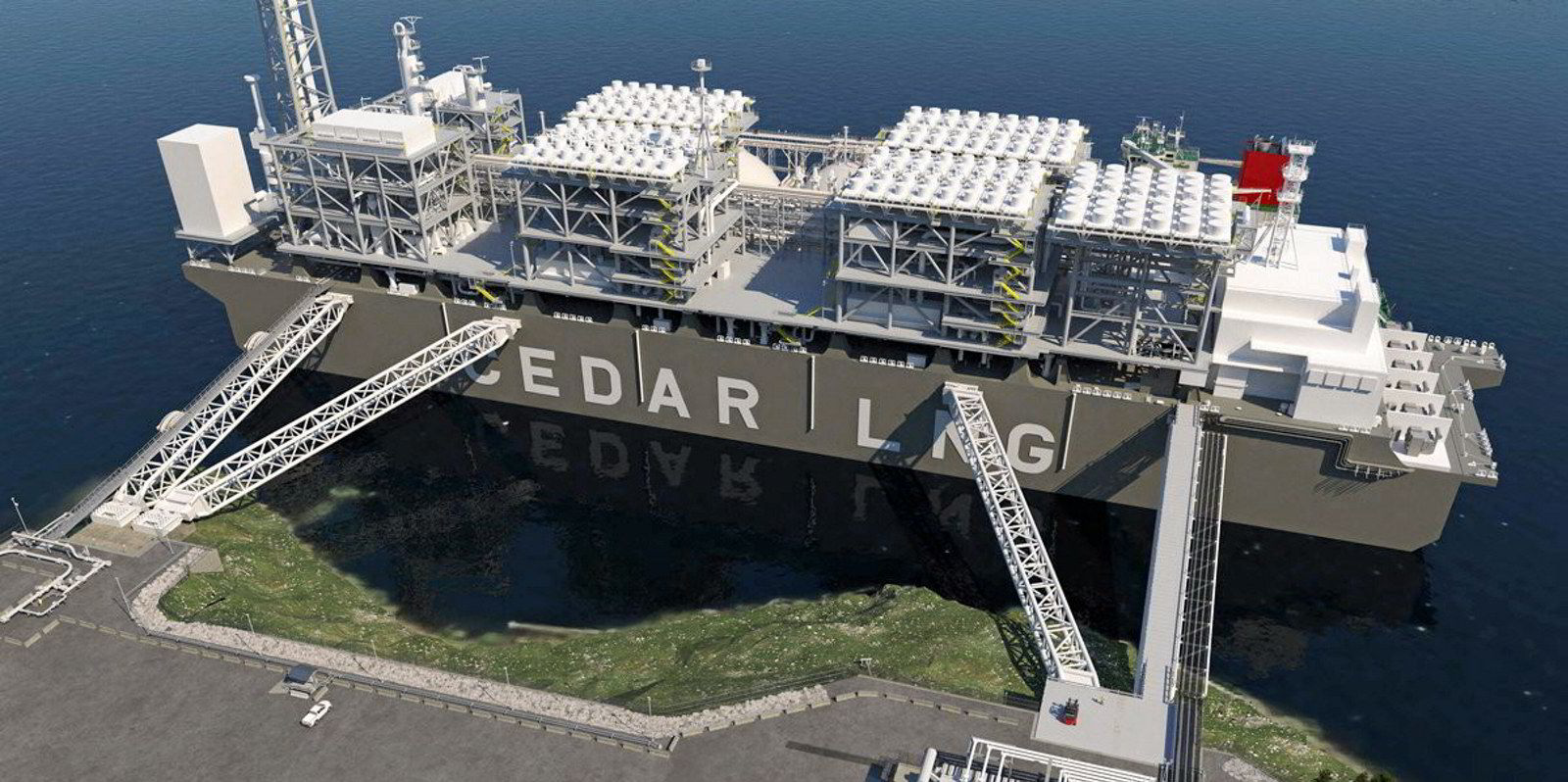 Cedar LNG named as inking its $1.5bn FLNG newbuilding with Samsung Heavy | TradeWinds