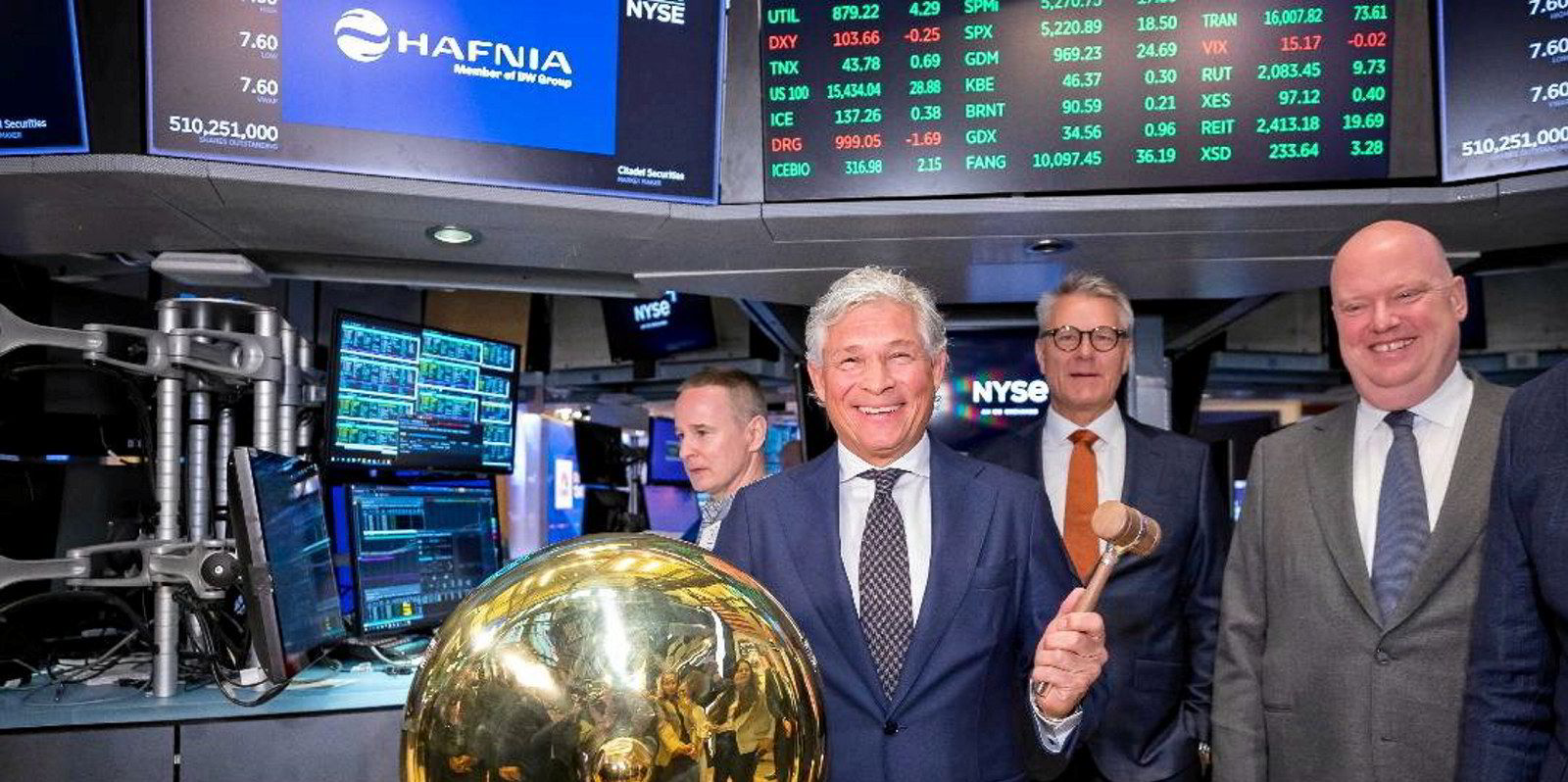 BW Group-backed Hafnia awards stock options to top management | TradeWinds