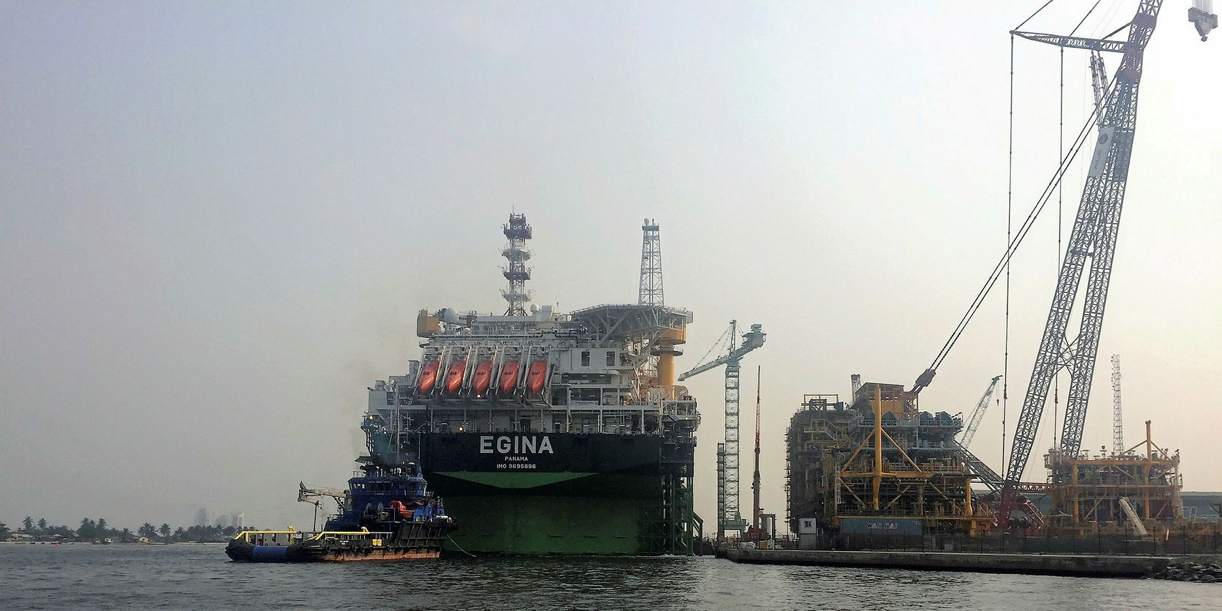 Egina FPSO arrives at Ladol to begin final integration | Upstream Online