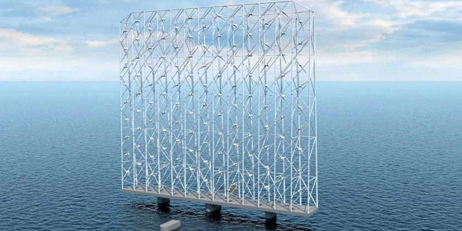 Norwegian start-up's giant 117-turbine floating wind design adds $1m to ...
