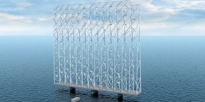 Norwegian start-up's giant 117-turbine floating wind design adds $1m to ...