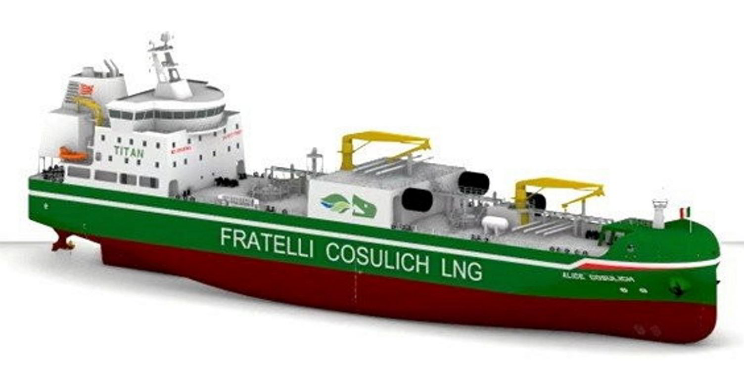 Titan snaps up Fratelli Cosulich’s first LNG bunker vessel in long-term ...