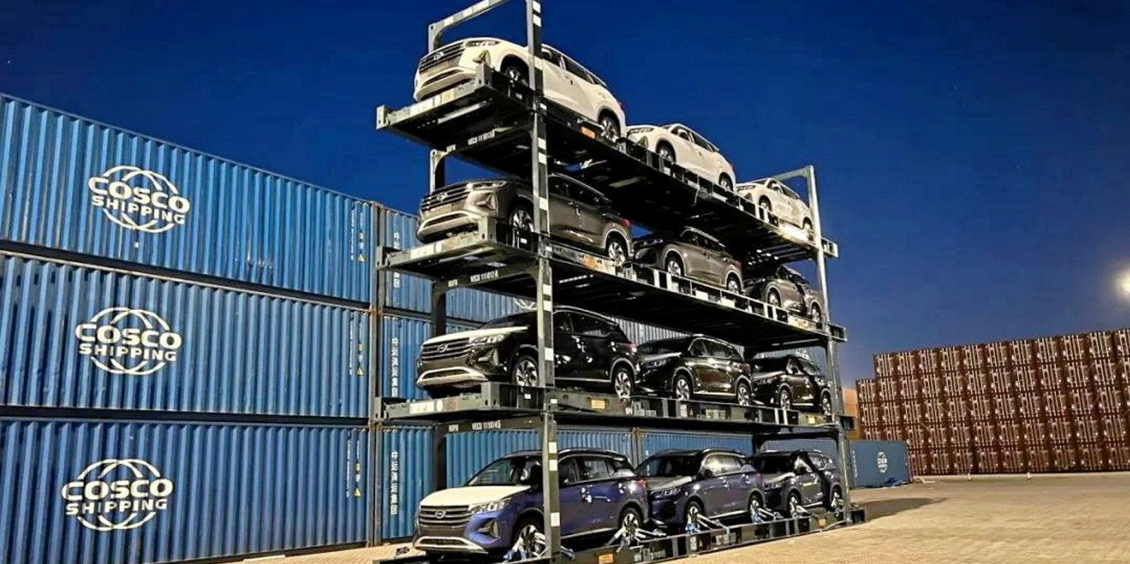Cosco Shipping finds novel way to transport vehicles amid car carrier ...