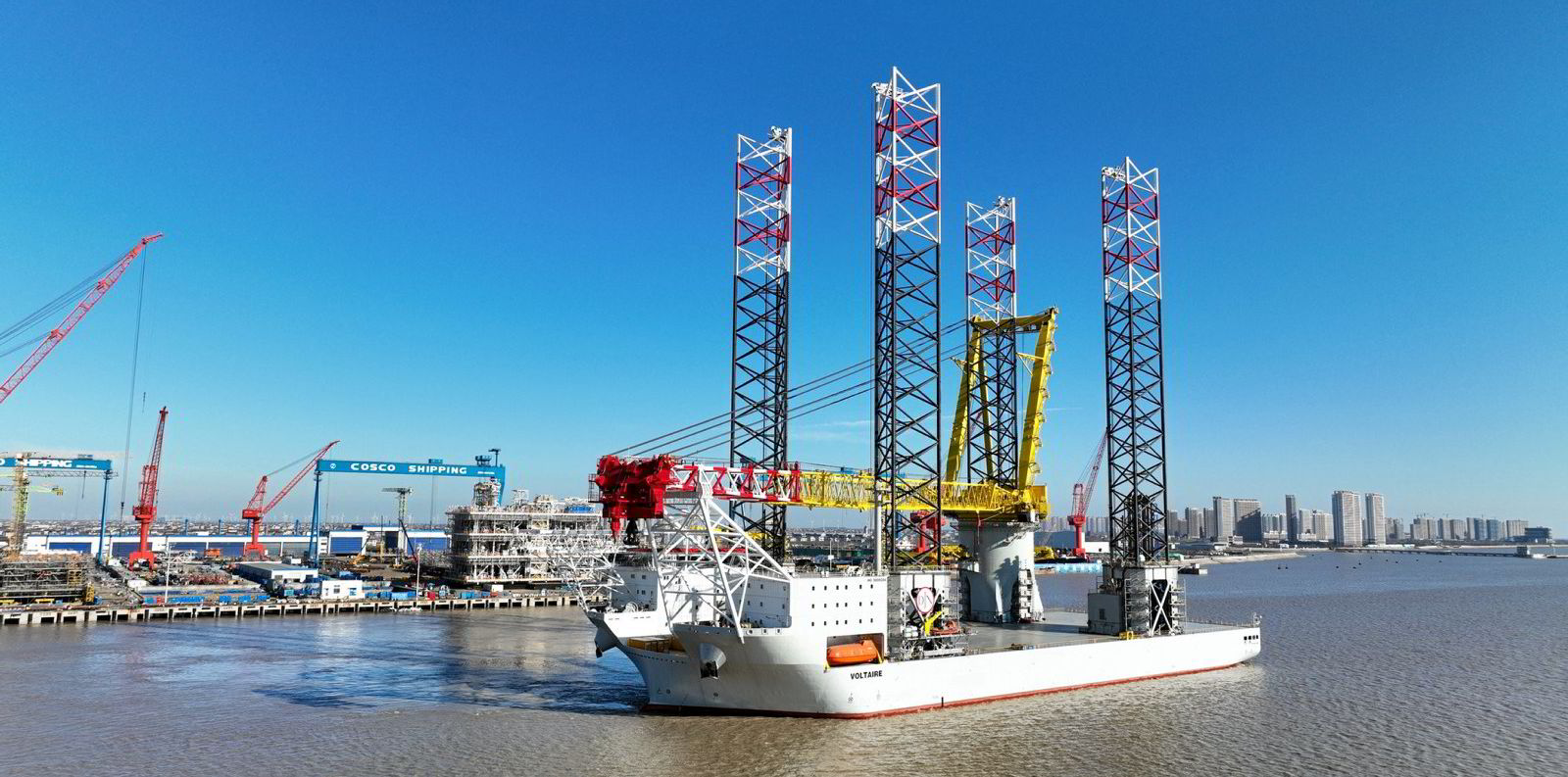 First US-made offshore wind installation vessel Charybdis delayed amid ...