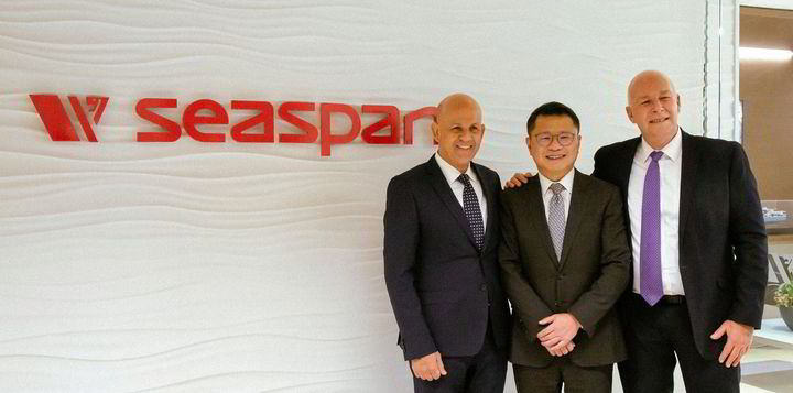 Seaspan adds to newbuilding pile with more LNG container ships | TradeWinds