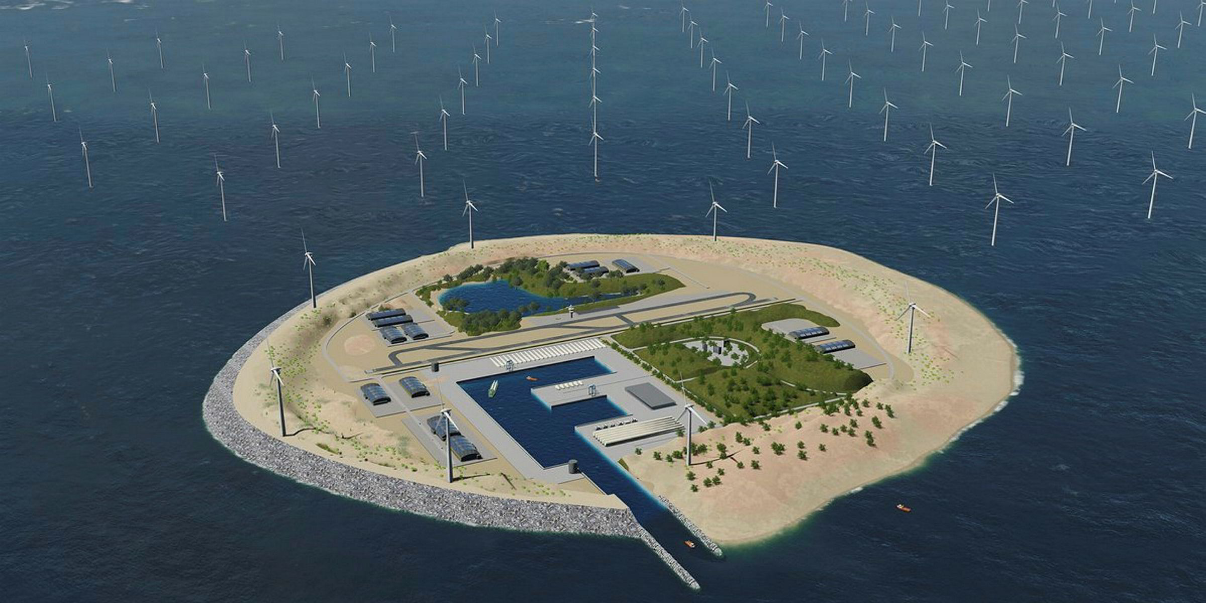 Hydrogen joins wind in TSOs' North Sea power island vision | Recharge