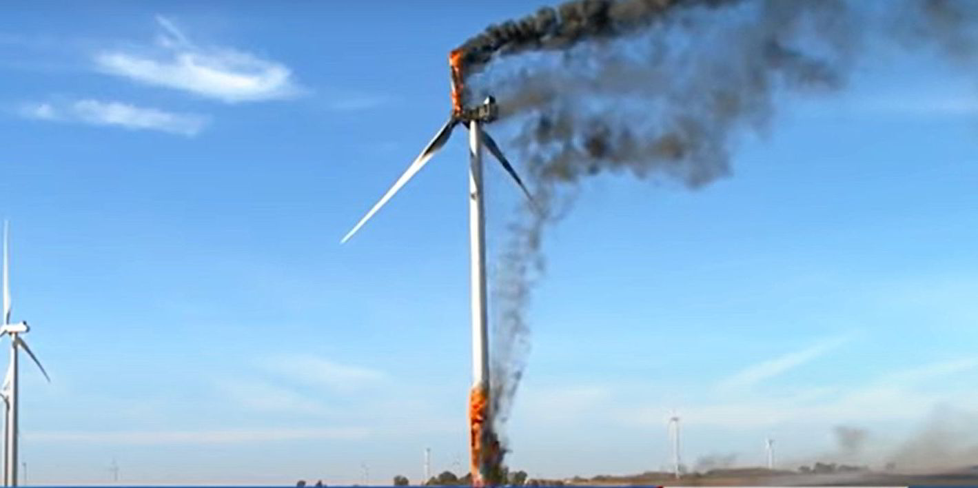 VIDEO | Turbine blazes at Warren Buffett-owned MidAmerican wind farm ...