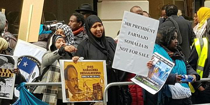 Protest interrupts Somalia roadshow | Upstream Online