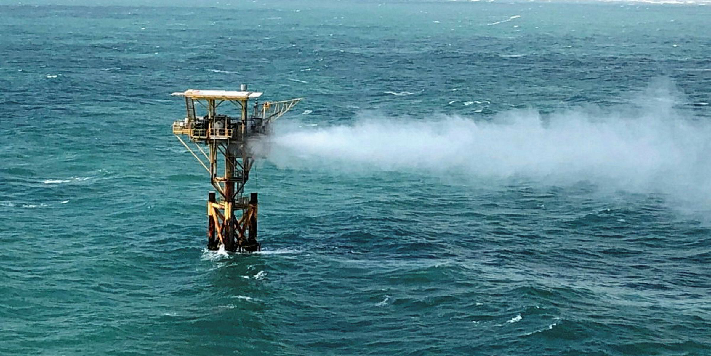 Rough weather hampers response to natural gas pipeline leak off Texas ...