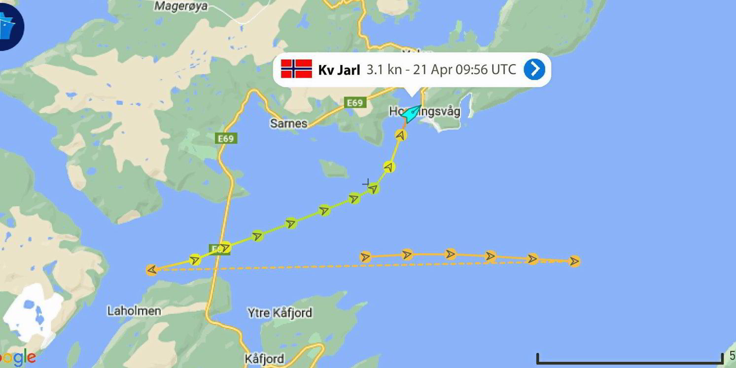 Vi ble sendt på land i Honningsvåg blakke og uten oppgjør for ...