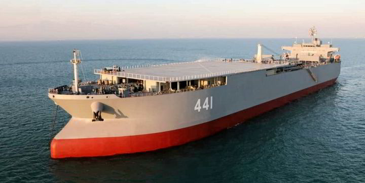 How An Aframax Became The Flagship Of Irans Navy Tradewinds