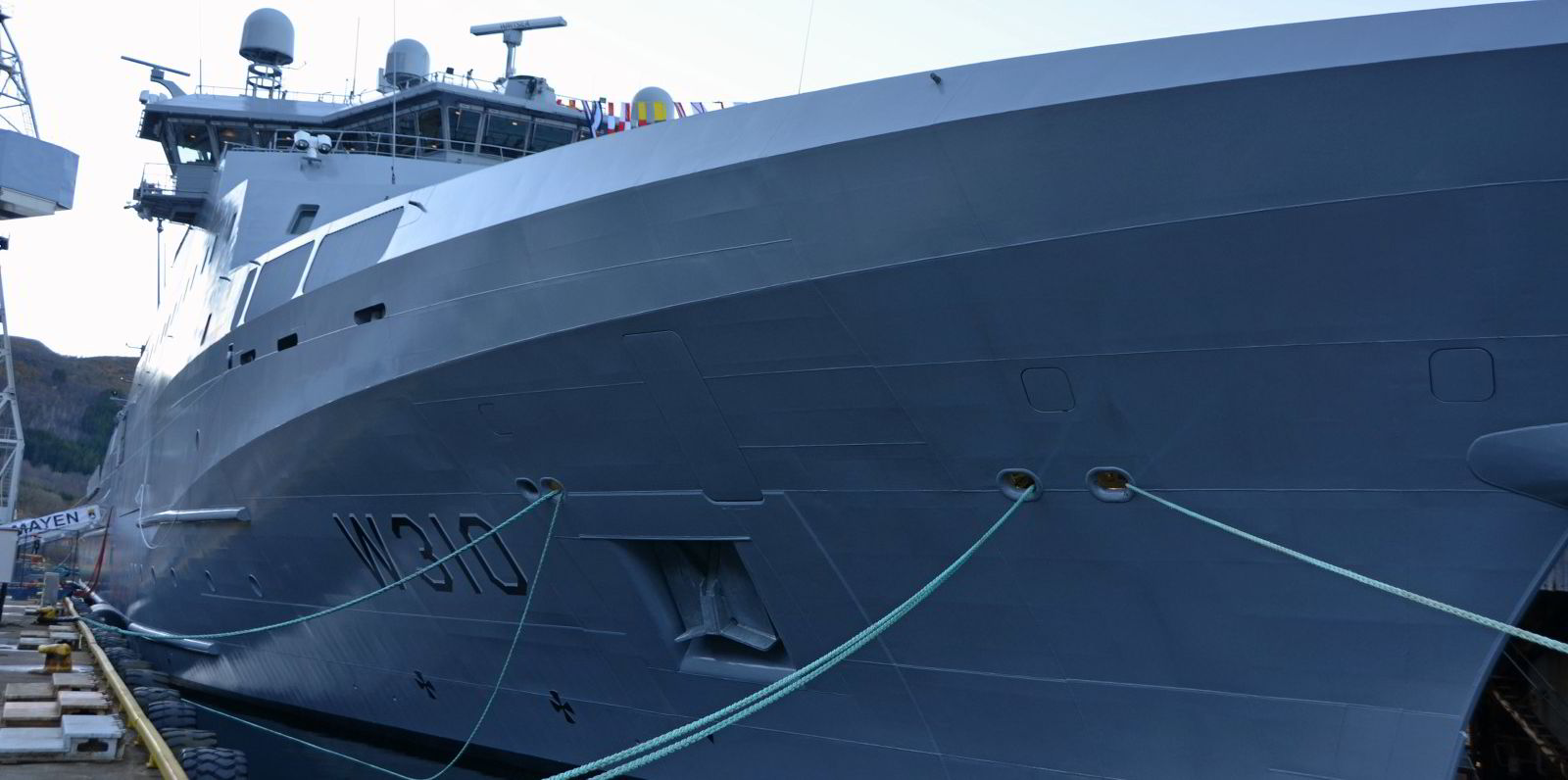 KV «Jan Mayen» med kraftig løft av beredskapen på kysten. Se bildeserie ...