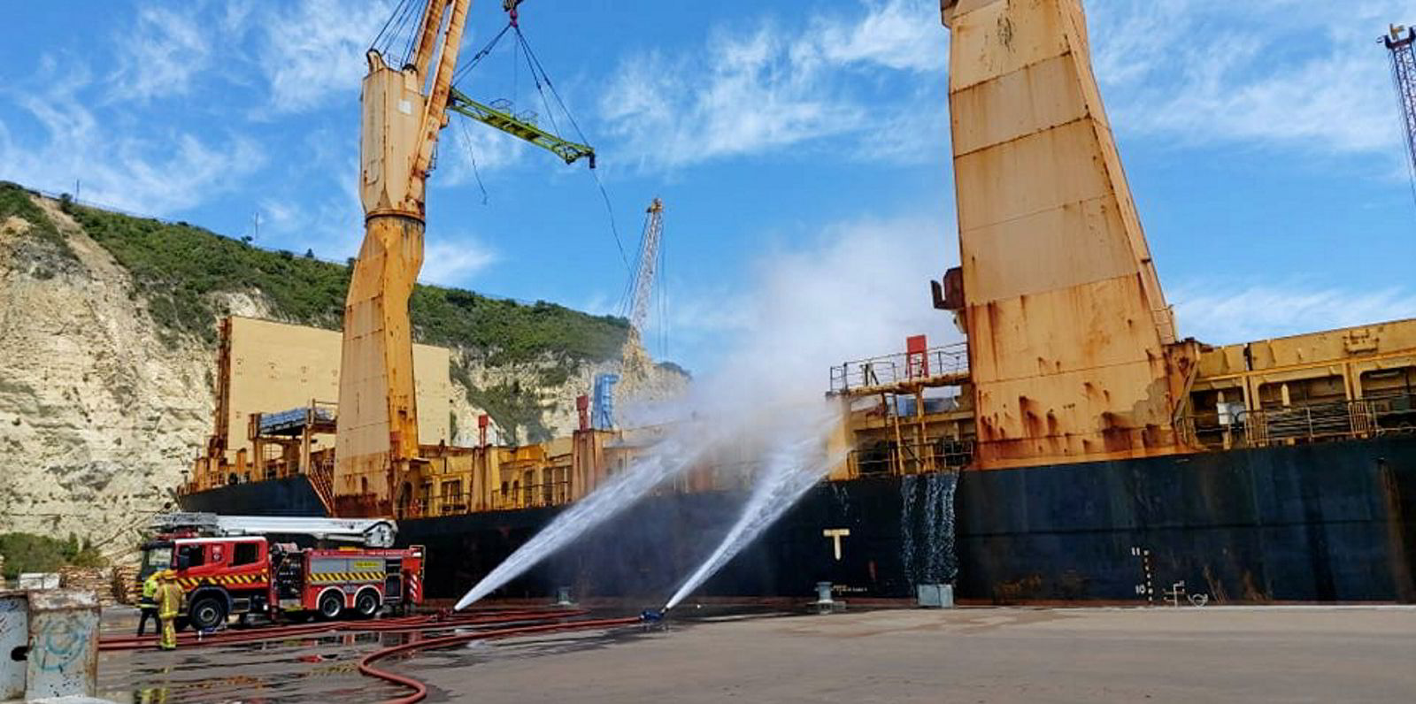 PIL multipurpose vessel suffers fire in New Zealand port | TradeWinds