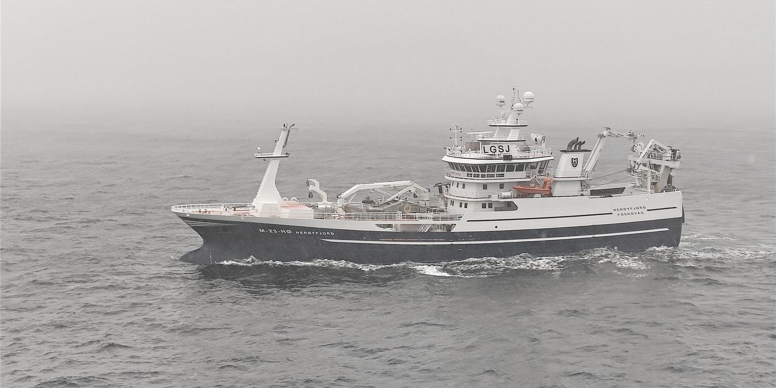 «Midøy Viking» leverte siste fangst fra loddefisket før båten selges ...