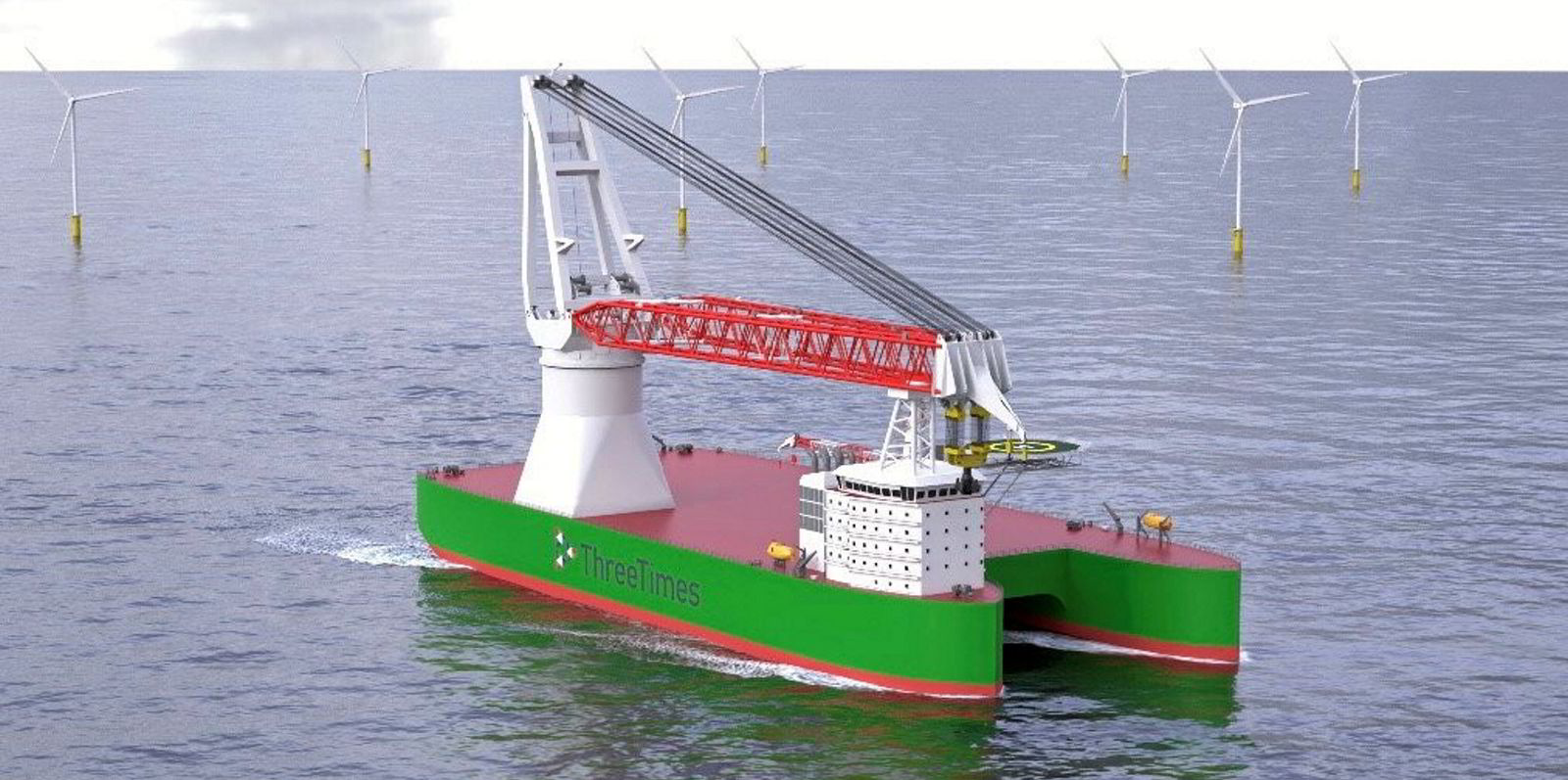CIMC Raffles in pact to build offshore wind installation vessel ...