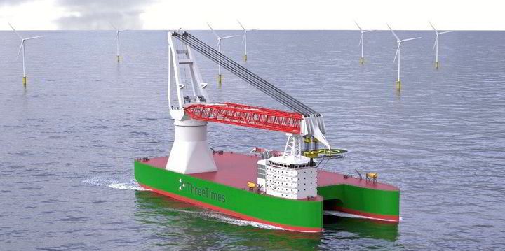 Covid-era catamaran: 'unique' twin-hull offshore wind installation ...