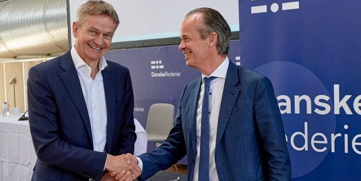 Jacob Meldgaard hands over to Torben Carlsen at Danish Shipping ...