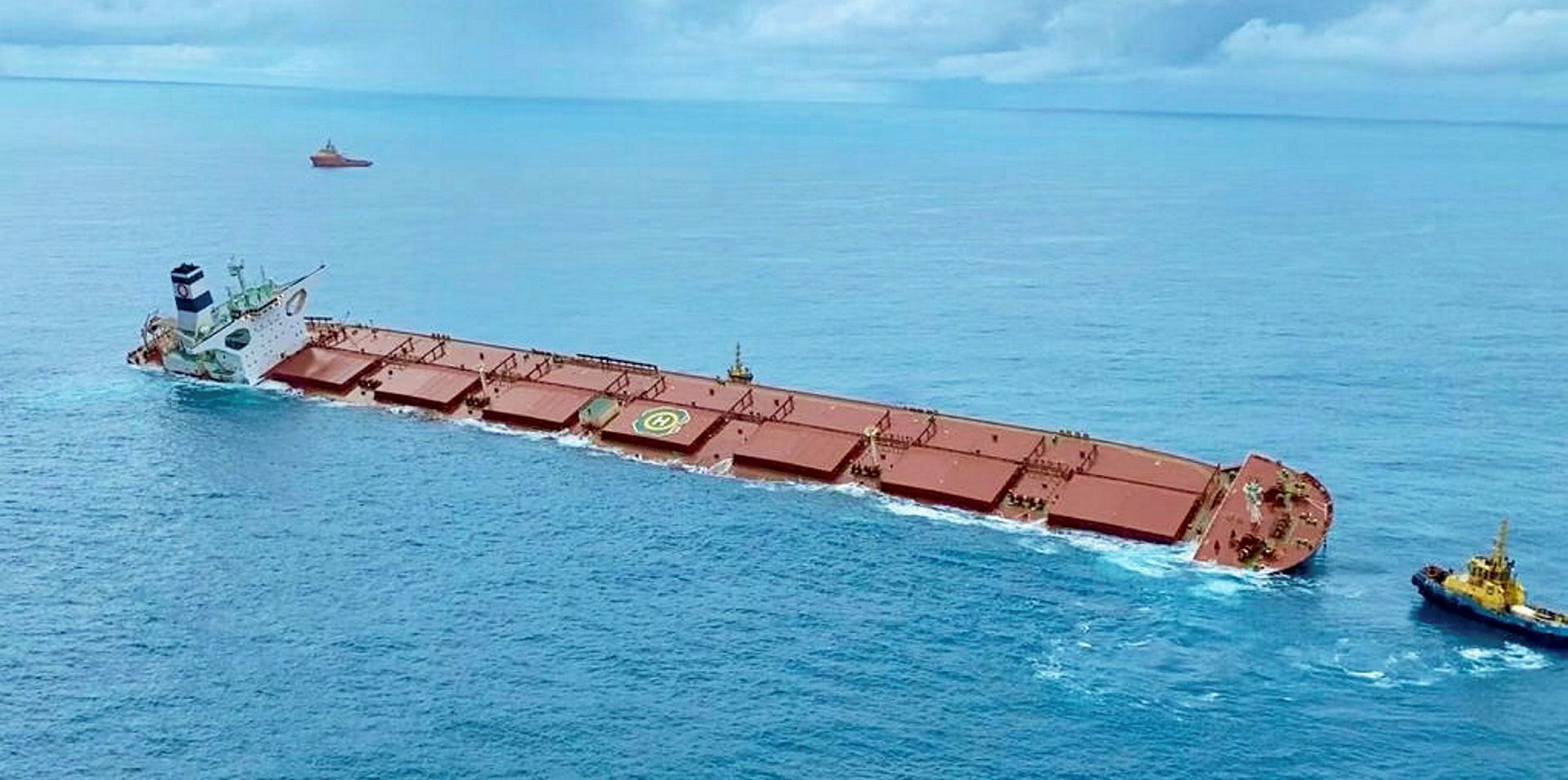 🚢⚓ අඩි 1100 කටත් වඩා වැඩි දිගකින් යුක්ත වූ "MV Stellar Banner" නම් දැවැන්ත "යපස් ප්‍රවාහන නෞකාව ...