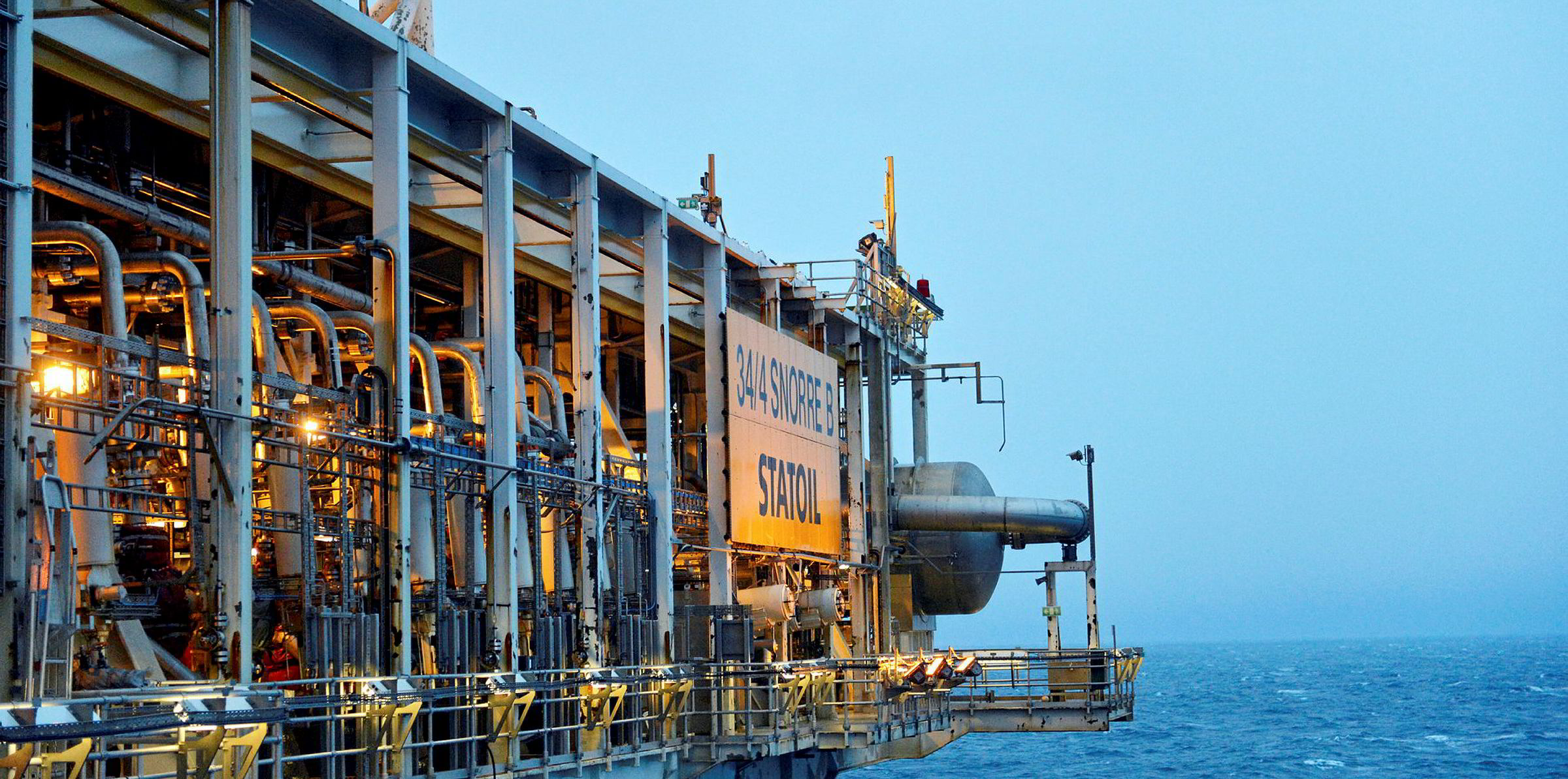 Snorre B platform in smoke alert | Upstream Online