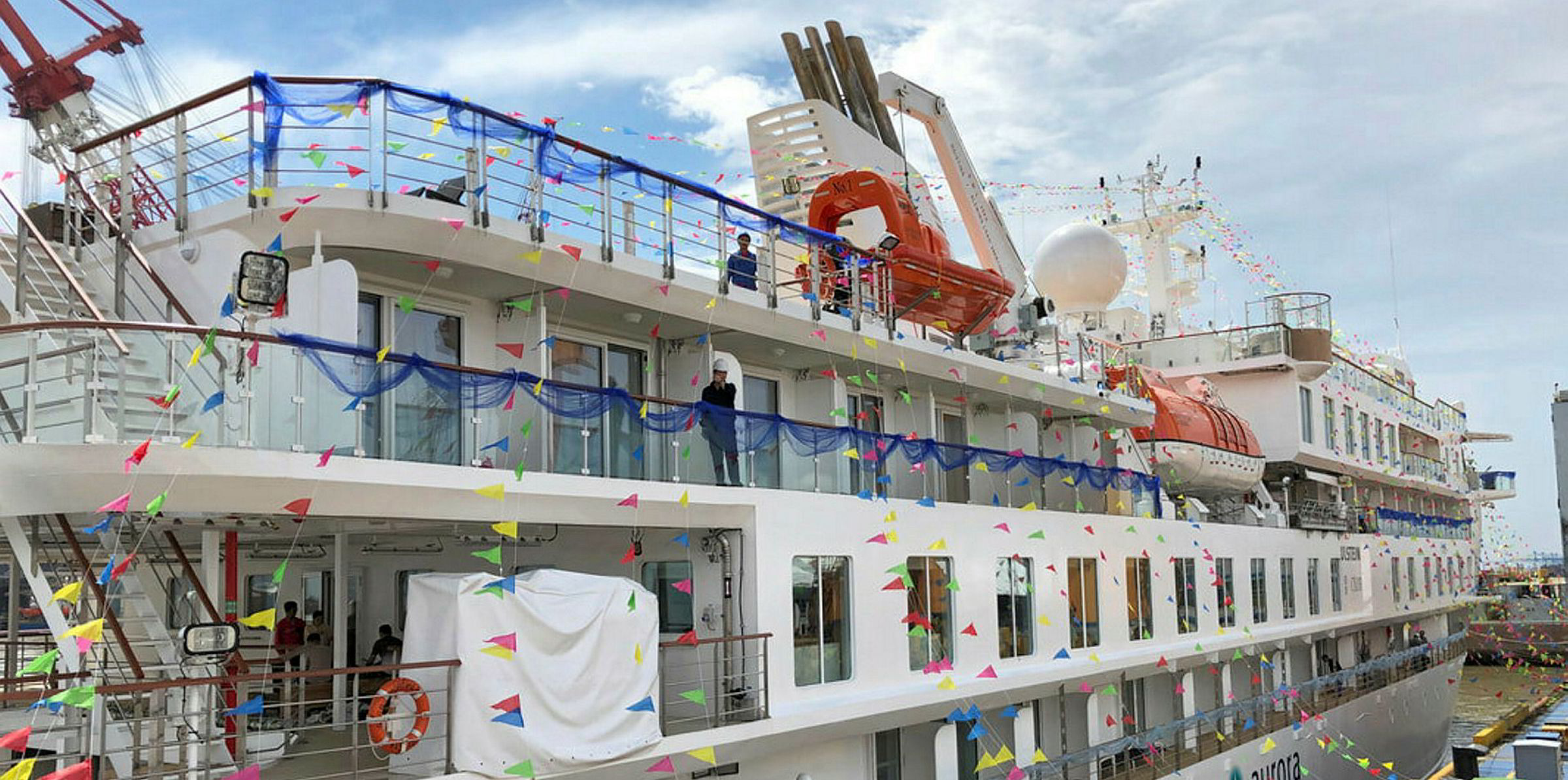 SunStone Ship's first Infinity cruiseship comes sailing in | TradeWinds